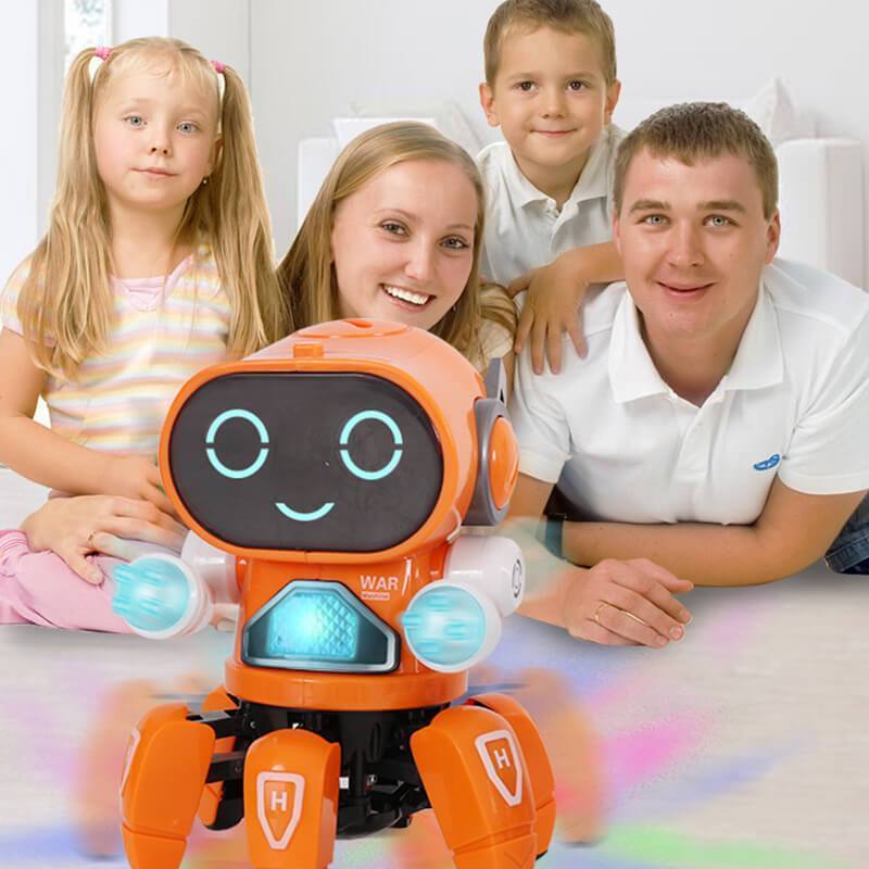 Electric Singing Dancing Lighting Robot Toy – curiovas